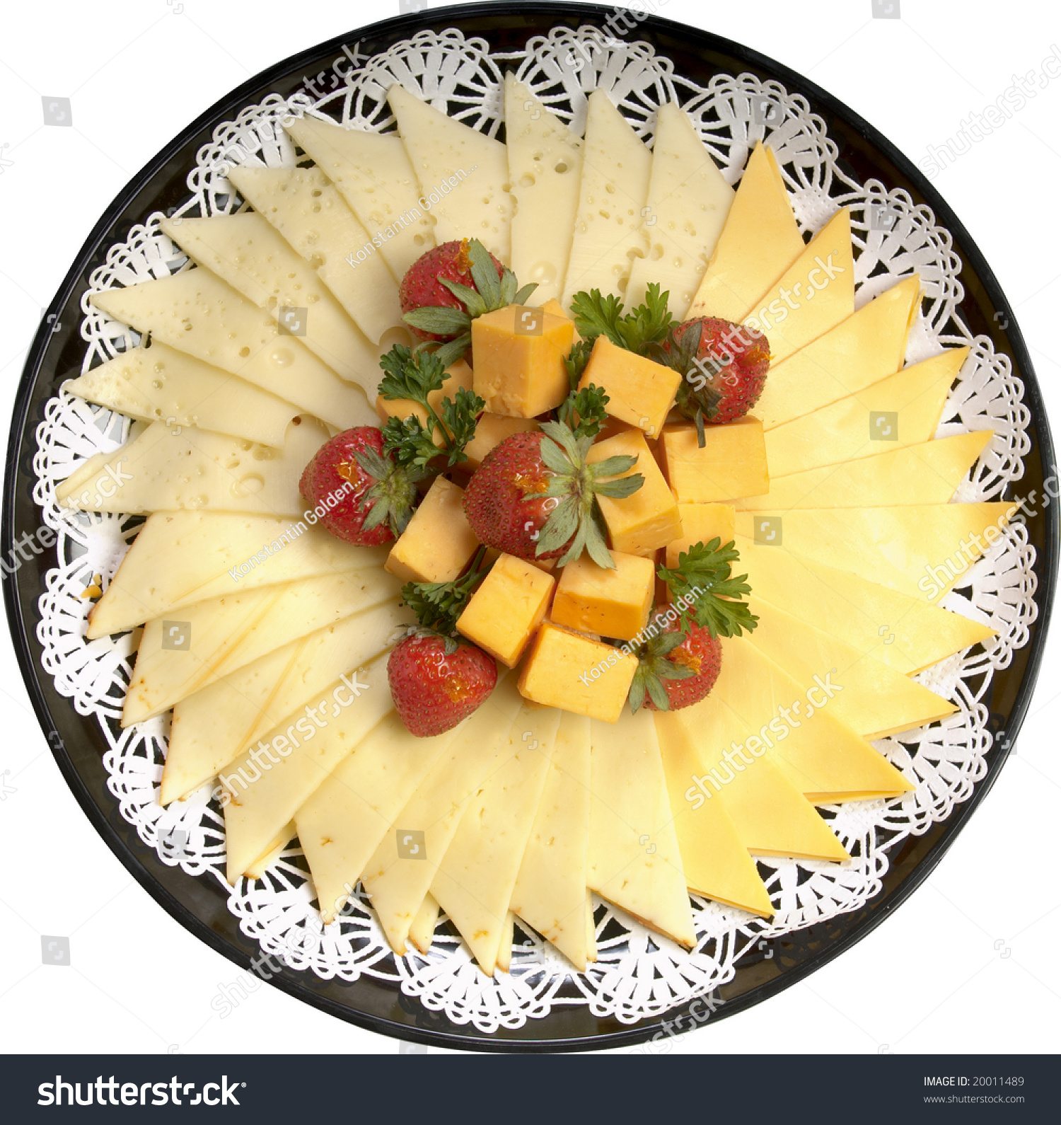 Assorted Cheese Platter Stock Photo (Edit Now) 20011489