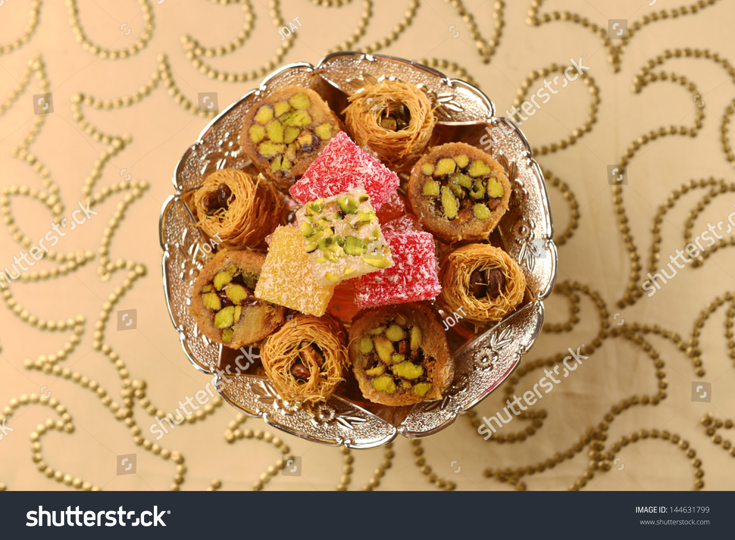Assorted Middle Eastern Sweets Stock Photo 144631799 | Shutterstock