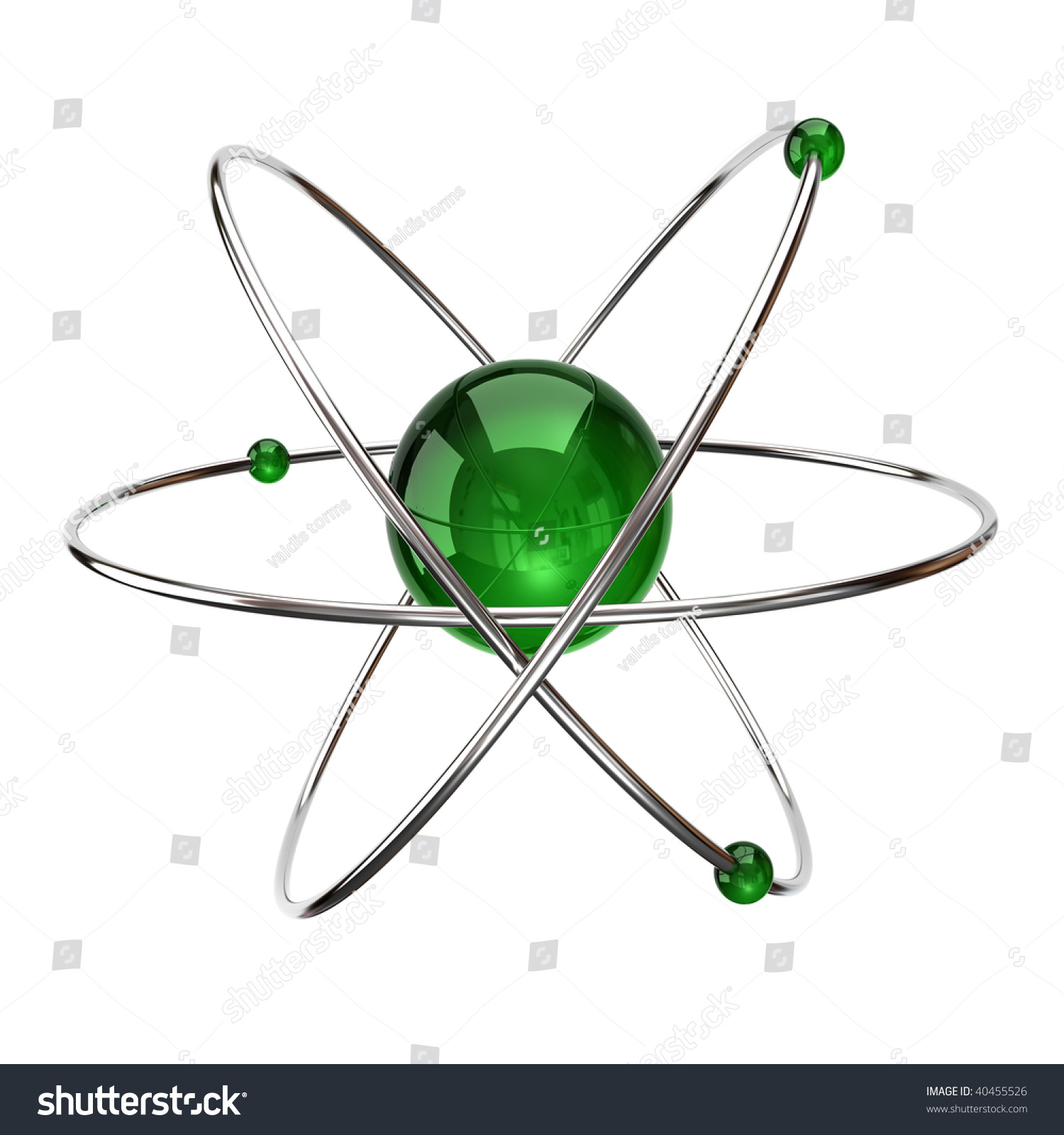 Atom Stock Photo 40455526 : Shutterstock