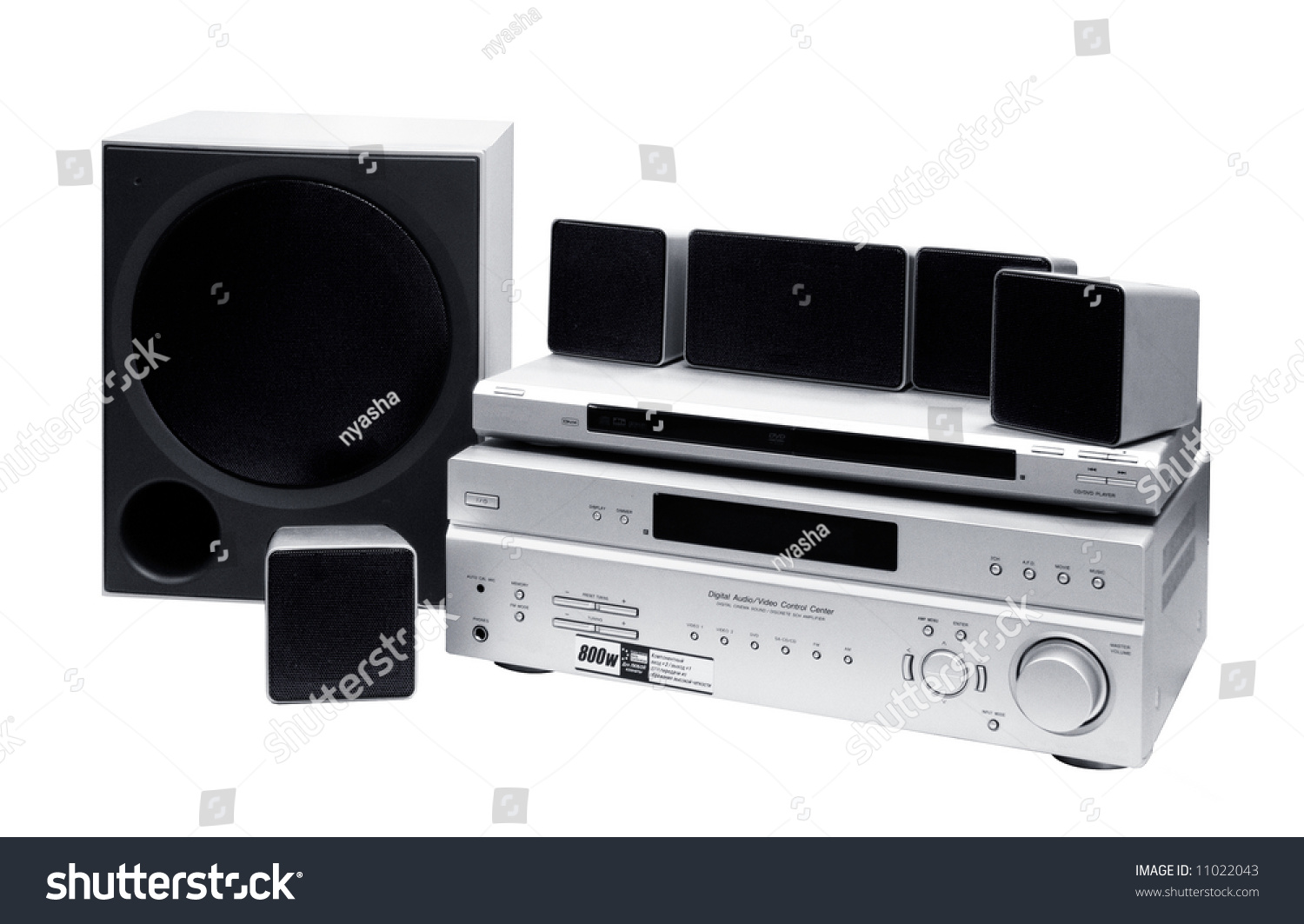 Audio Objects On White Background Stock Photo 11022043 | Shutterstock