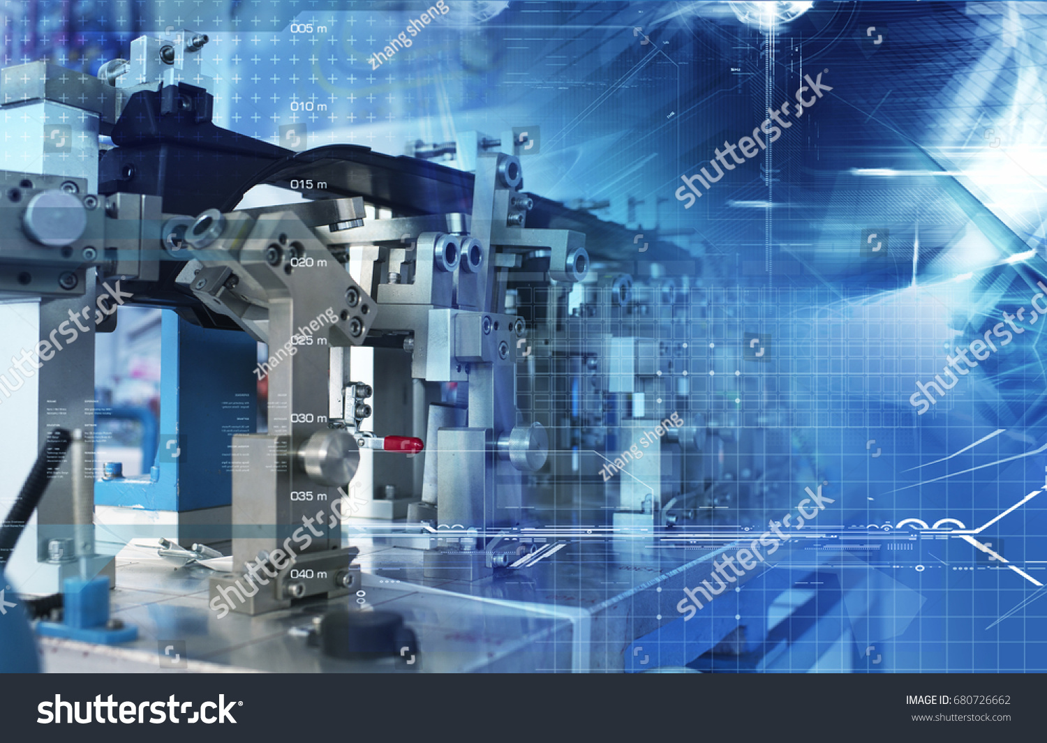 Automatic Assembly Technology Stock Photo 680726662 | Shutterstock