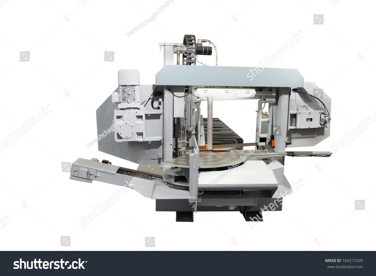 Automatic Saw Machine Stock Photo (Edit Now) 164215205