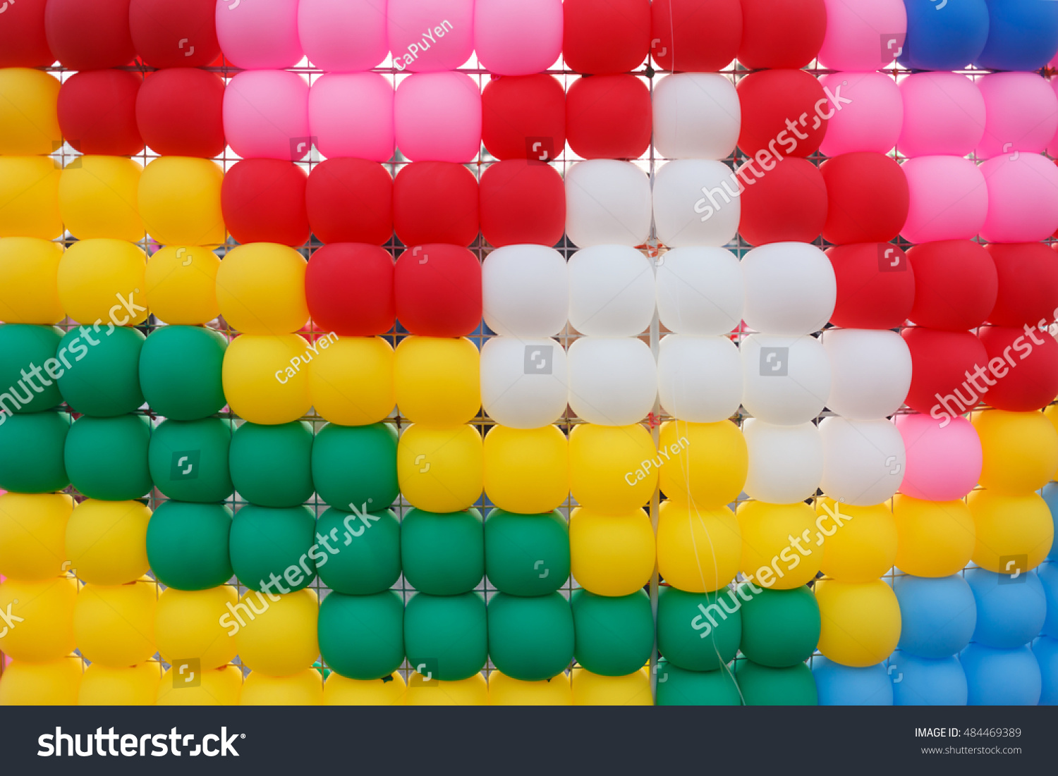 Balloons Pattern Background Stock Photo 484469389 | Shutterstock