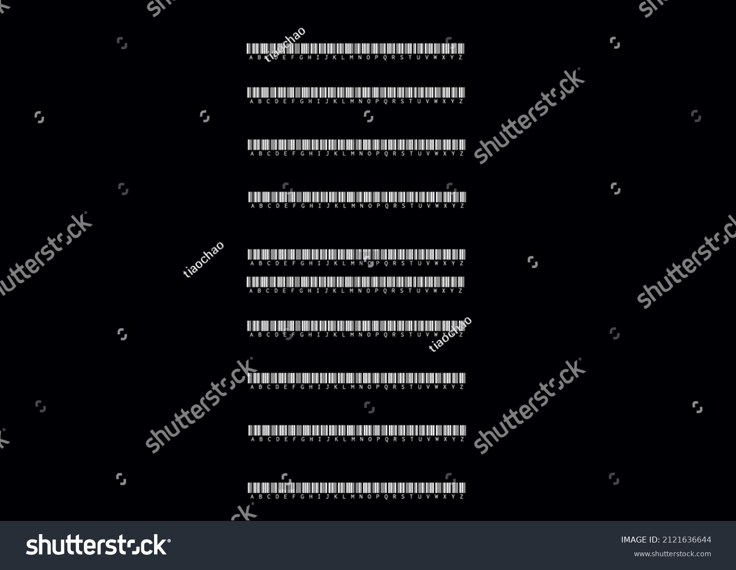 Bar Code Wallpaper Back Backdrop Stock Illustration 2121636644 ...