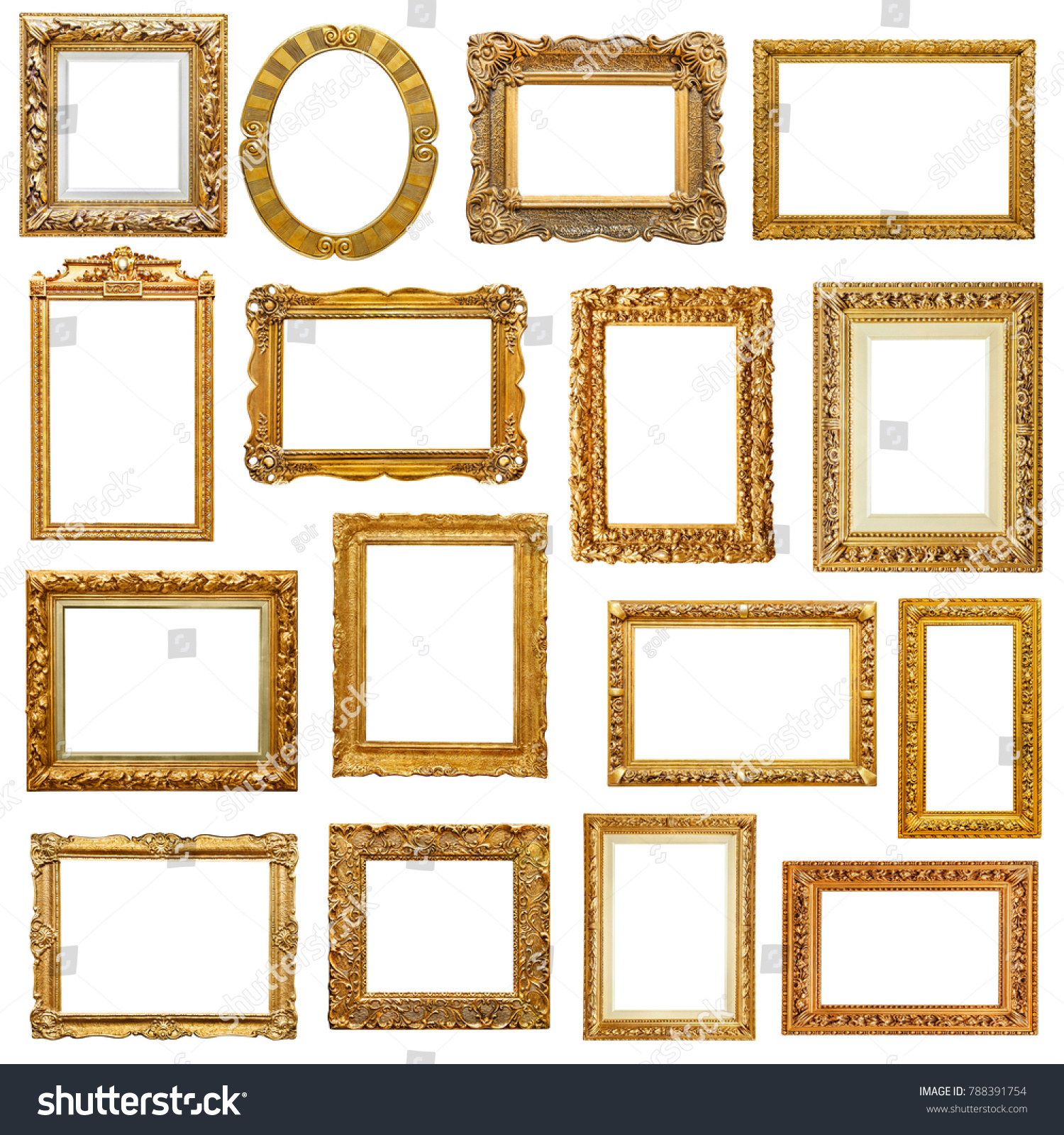 Baroque Frames Collection Stock Photo 788391754 | Shutterstock