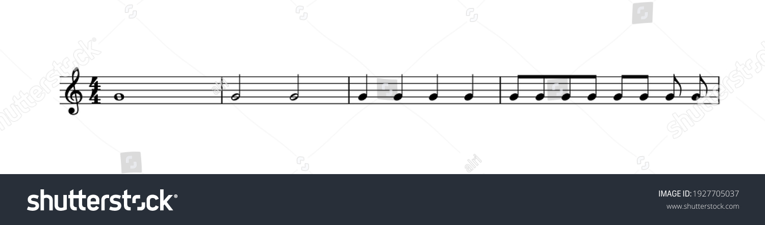 Quarternote Images, Stock Photos & Vectors | Shutterstock