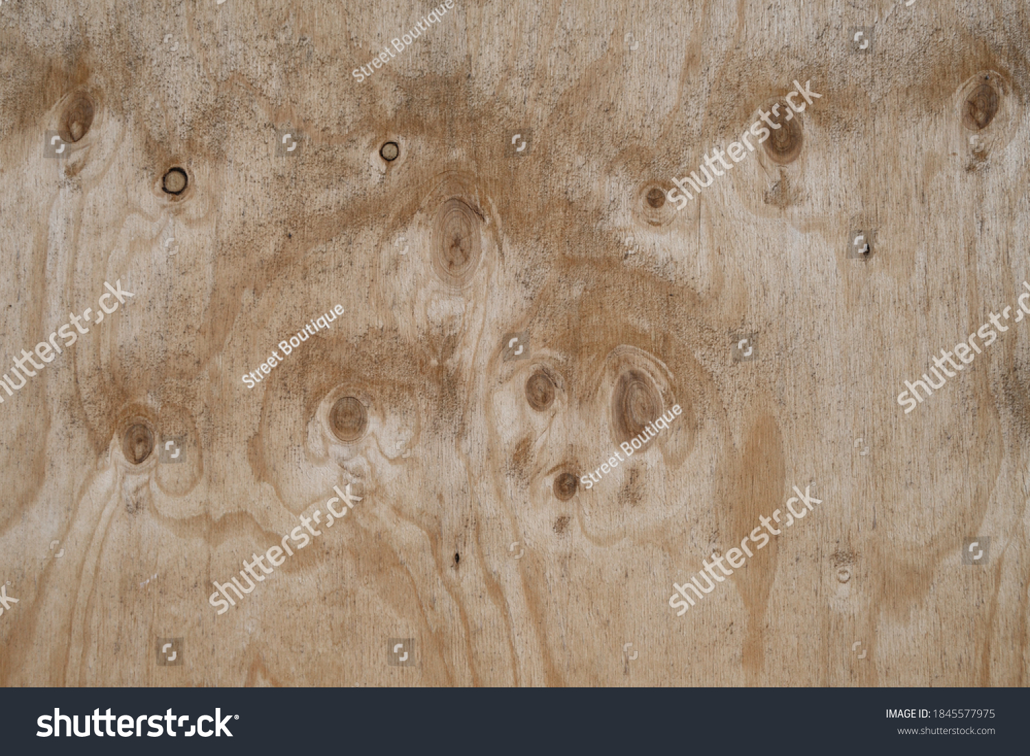 Basic Simple Empty Plywood Panel Texture Stock Photo 1845577975 ...