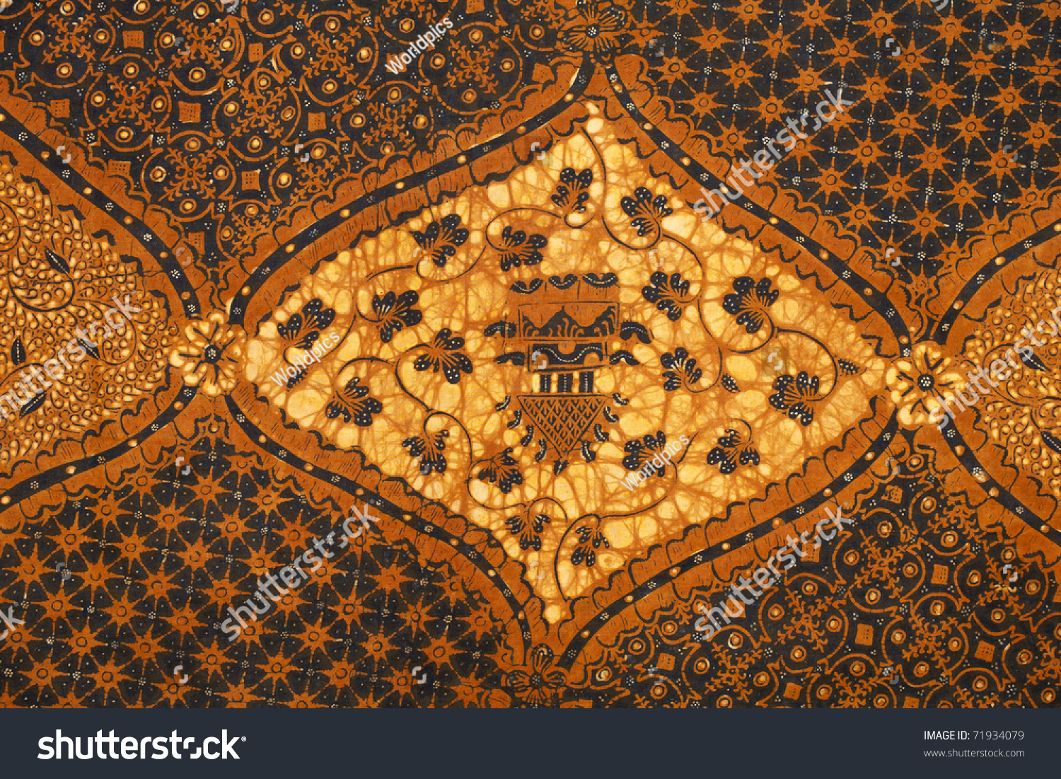 Batik Design Stock Photo 71934079 : Shutterstock