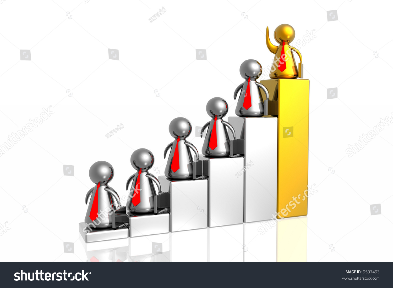 Be First Stock Illustration 9597493 | Shutterstock