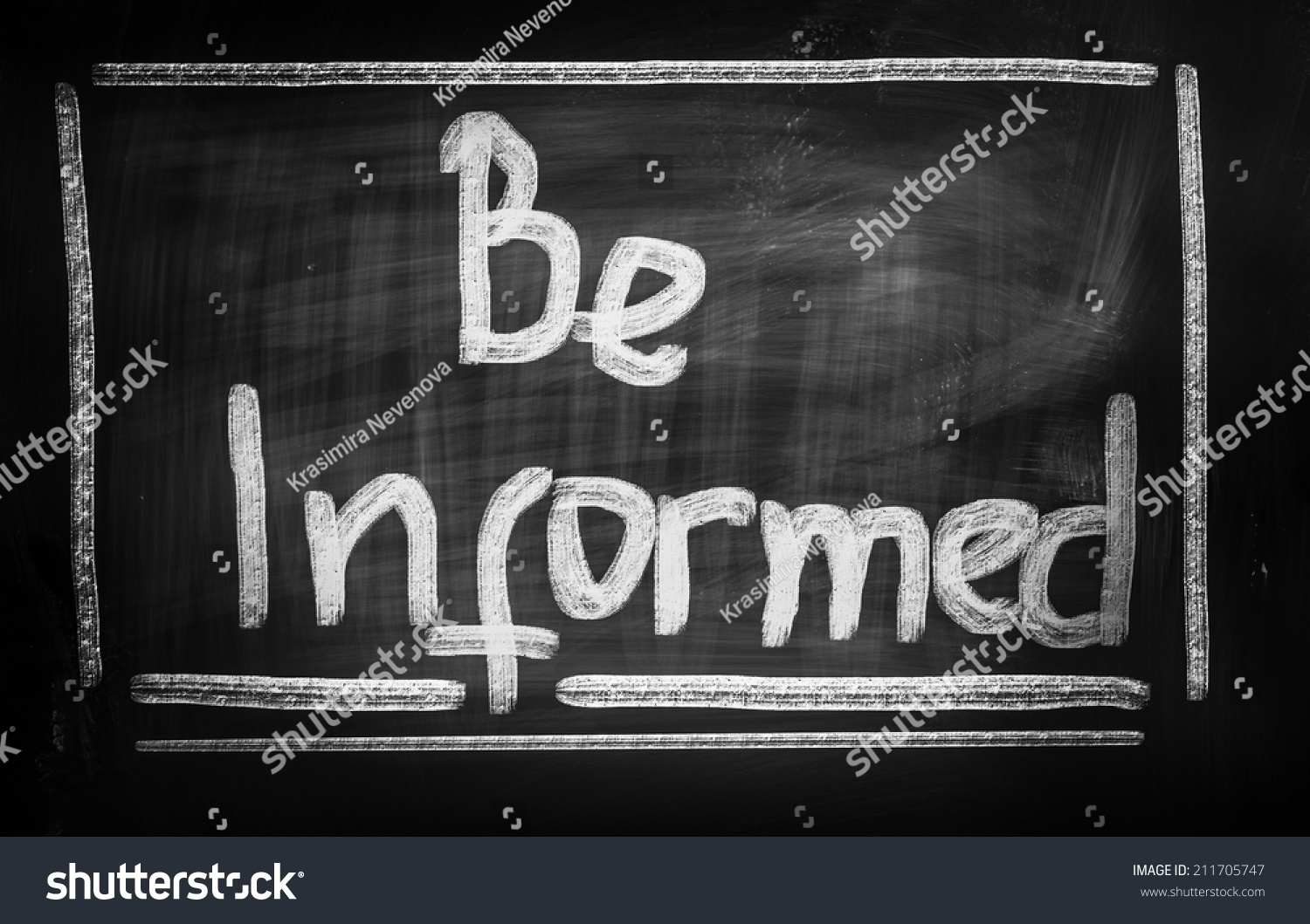 Be Informed Concept Stock Illustration 211705747 | Shutterstock