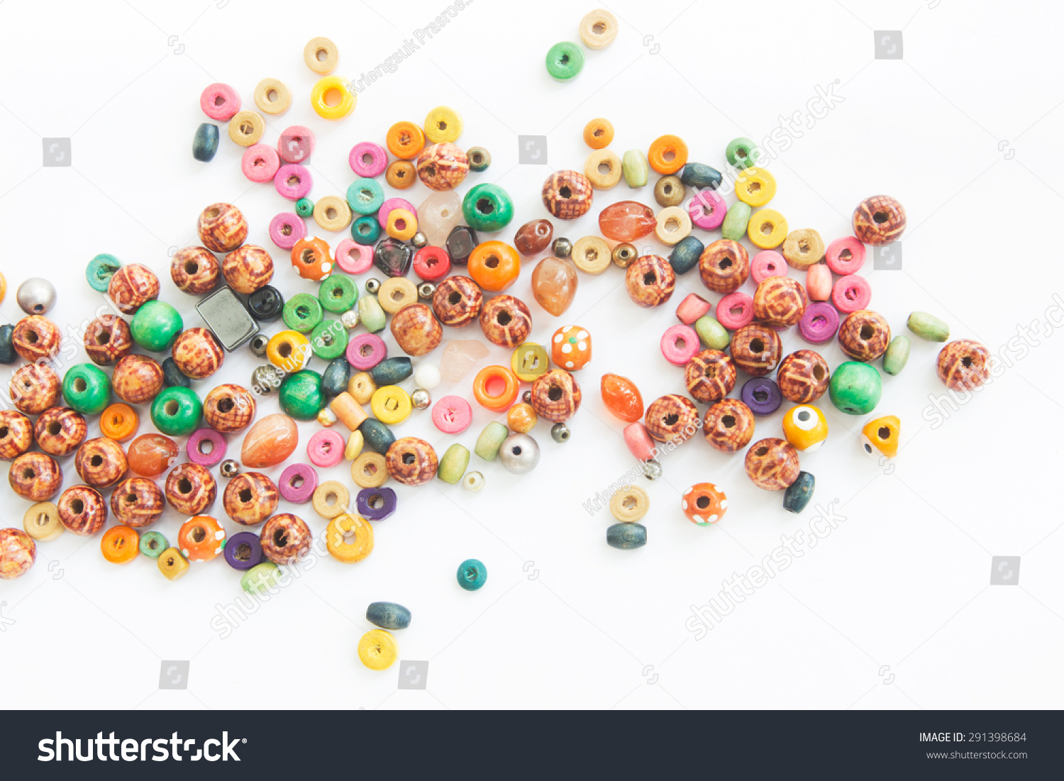 Beads Texture Background Stock Photo (Edit Now) 291398684