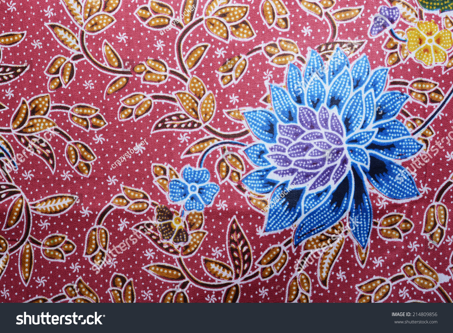Beautiful Batik Patterns Stock Photo 214809856 | Shutterstock