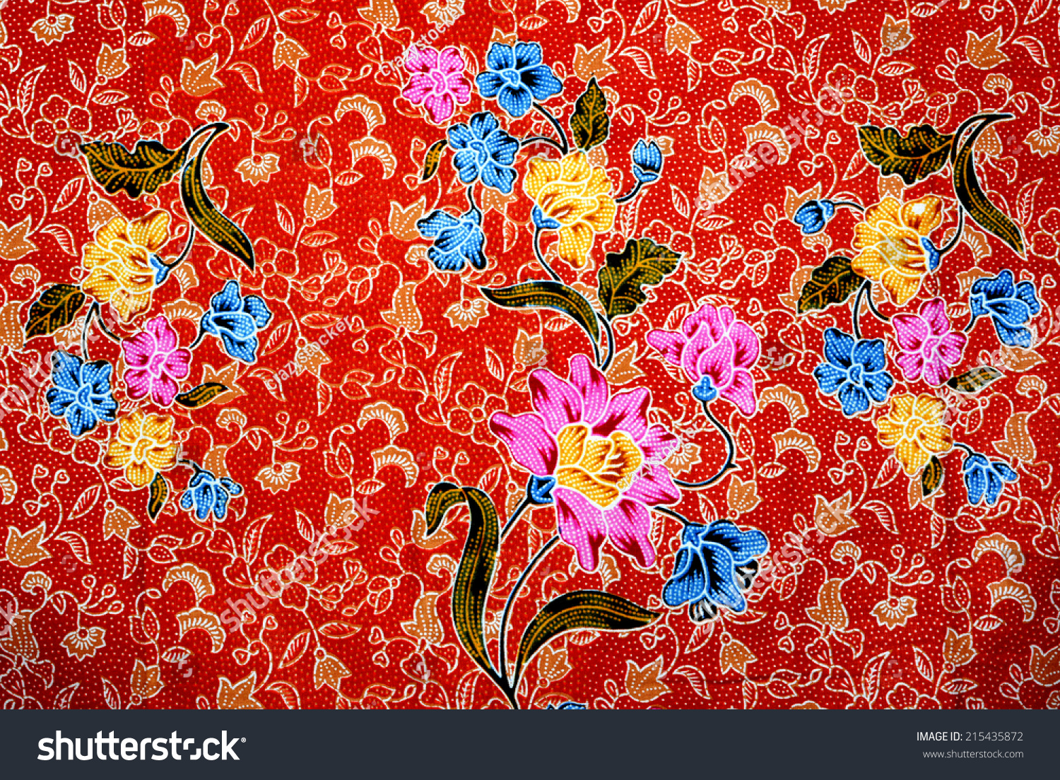 Beautiful Batik Patterns Stock Photo 215435872 - Shutterstock