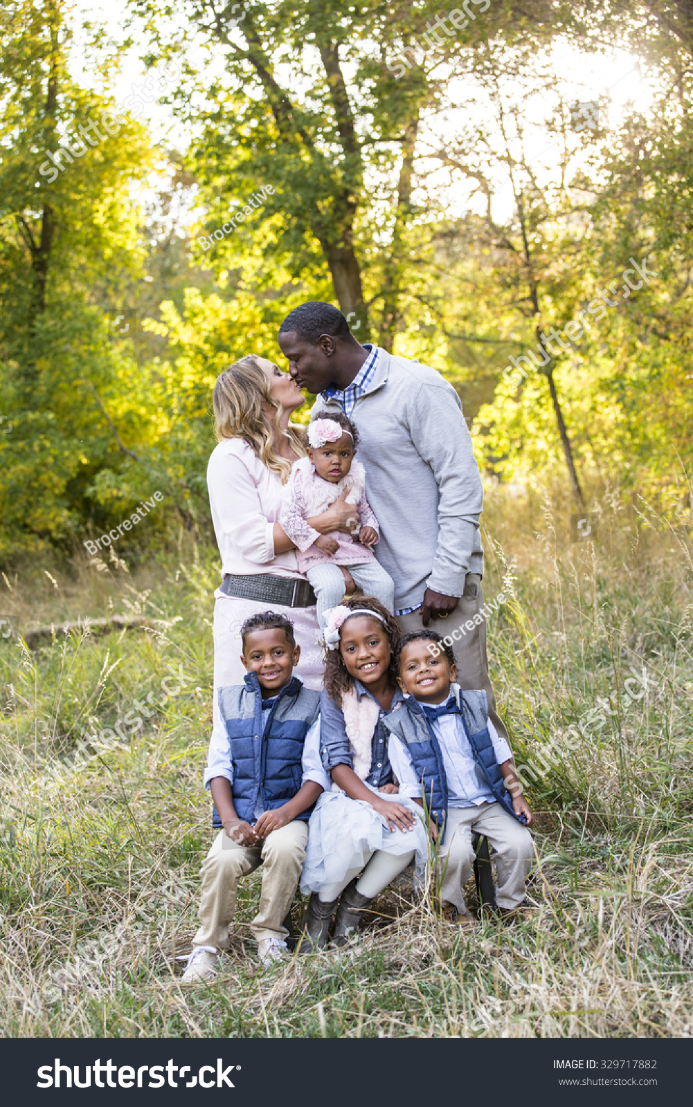 Beautiful Multi Ethnic Family Portrait Outdoors Stock Photo 329717882 ... Beautiful Multi Ethnic Family Portrait Outdoors Stock Photo 329717882 ...