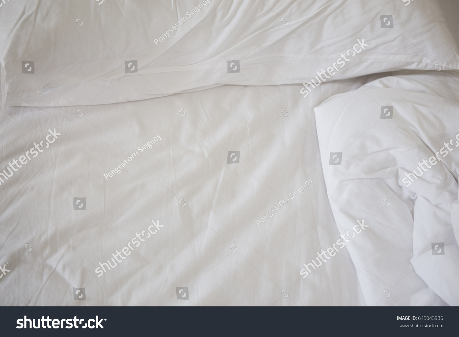 Bed Sheets Texture Stock Photo (Edit Now) 645043936