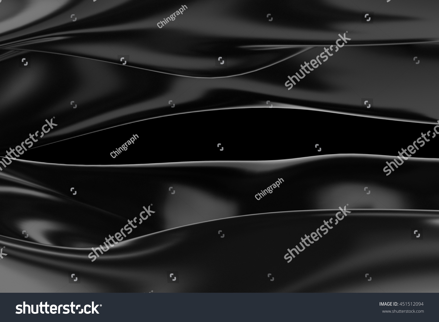 Black Abstract Dramatic Cloth Background 3d Stock Illustration ...