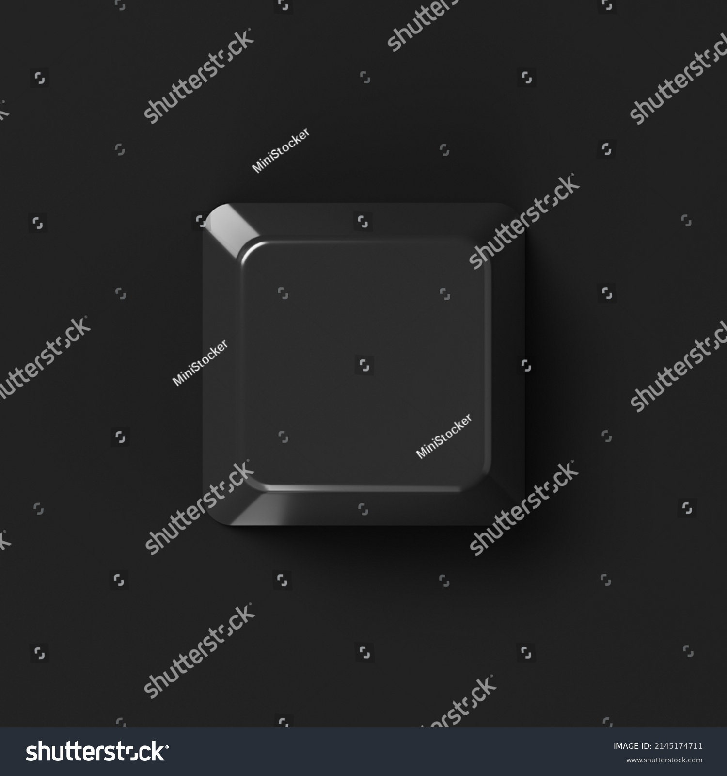 Black Color Keyboard Input Button On Stock Illustration 2145174711