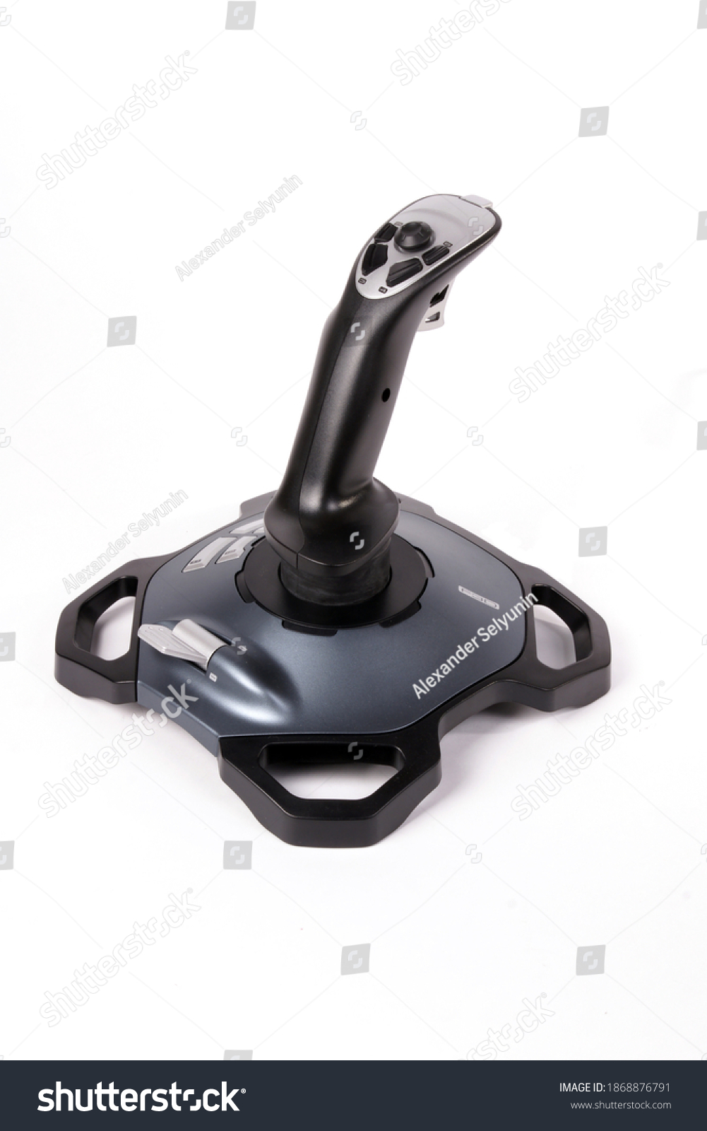 Black Computer Joystick 3d View Input Stock Photo (Edit Now) 1868876791