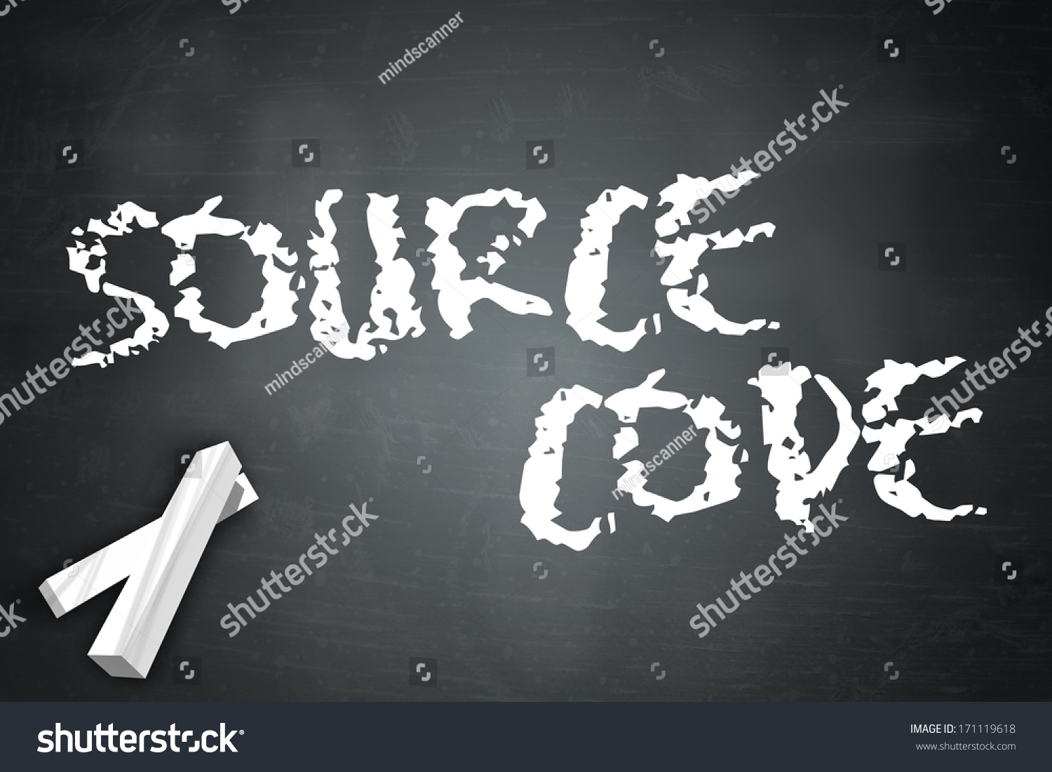 Blackboard Source Code Wording Stock Illustration 171119618 | Shutterstock