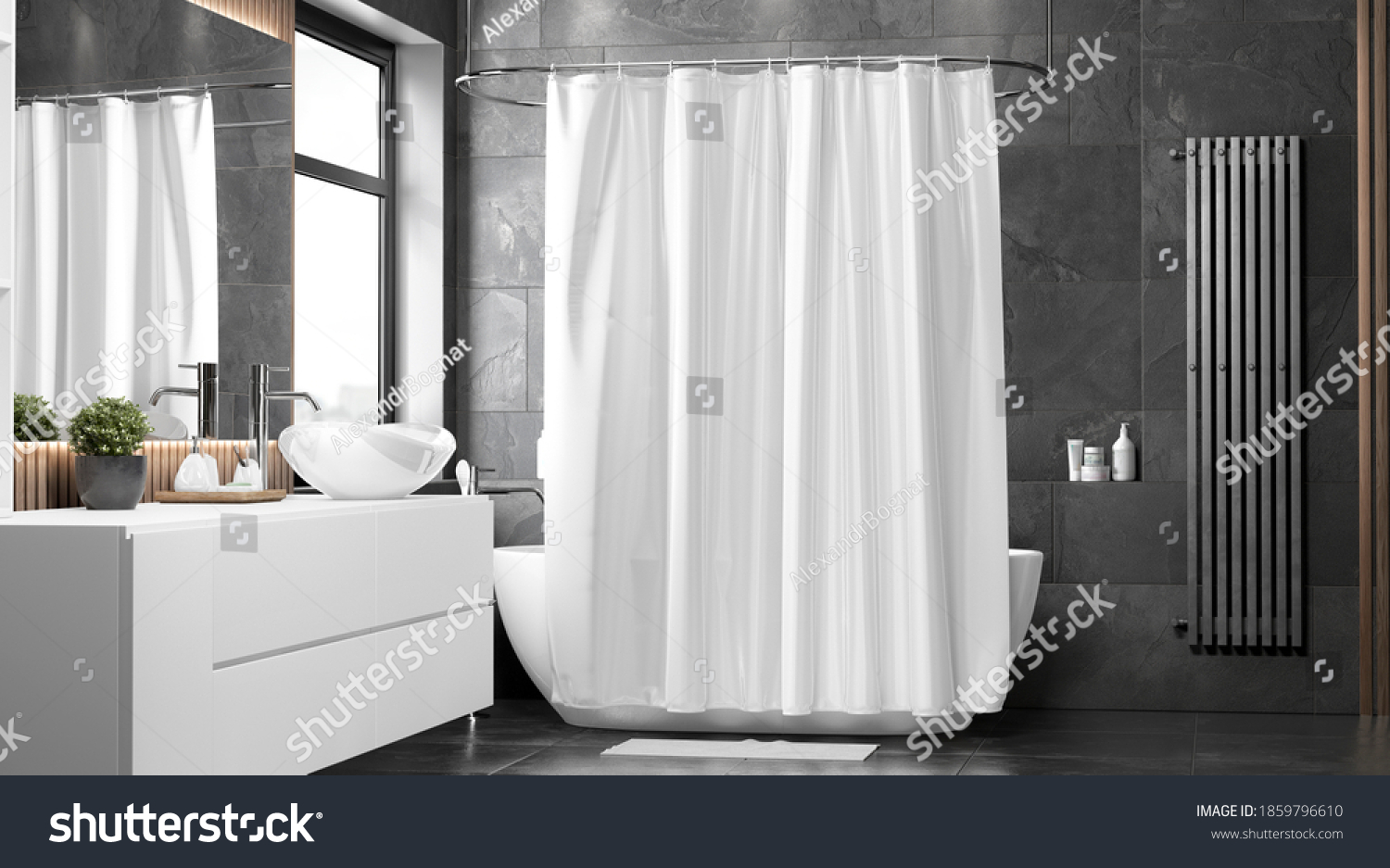 浴帘 图片、库存照片和矢量图 Shutterstock