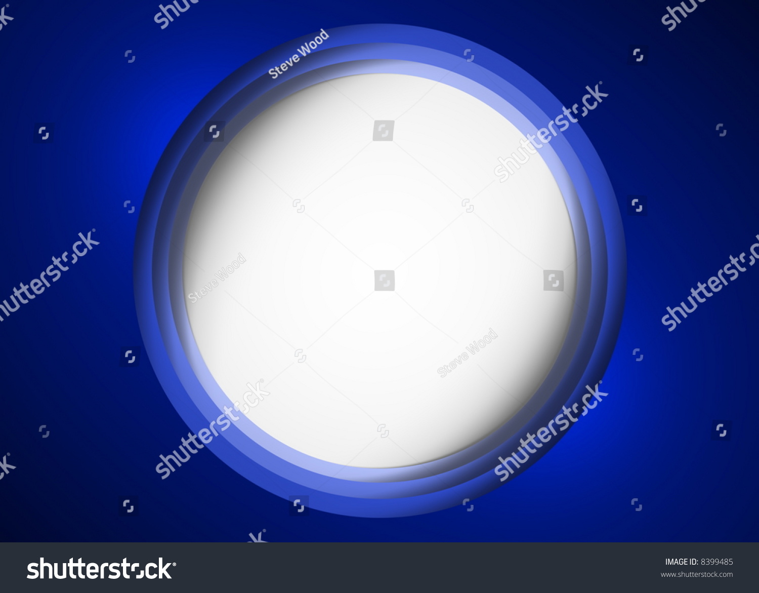 Blue Circle Frame Stock Illustration 8399485 | Shutterstock