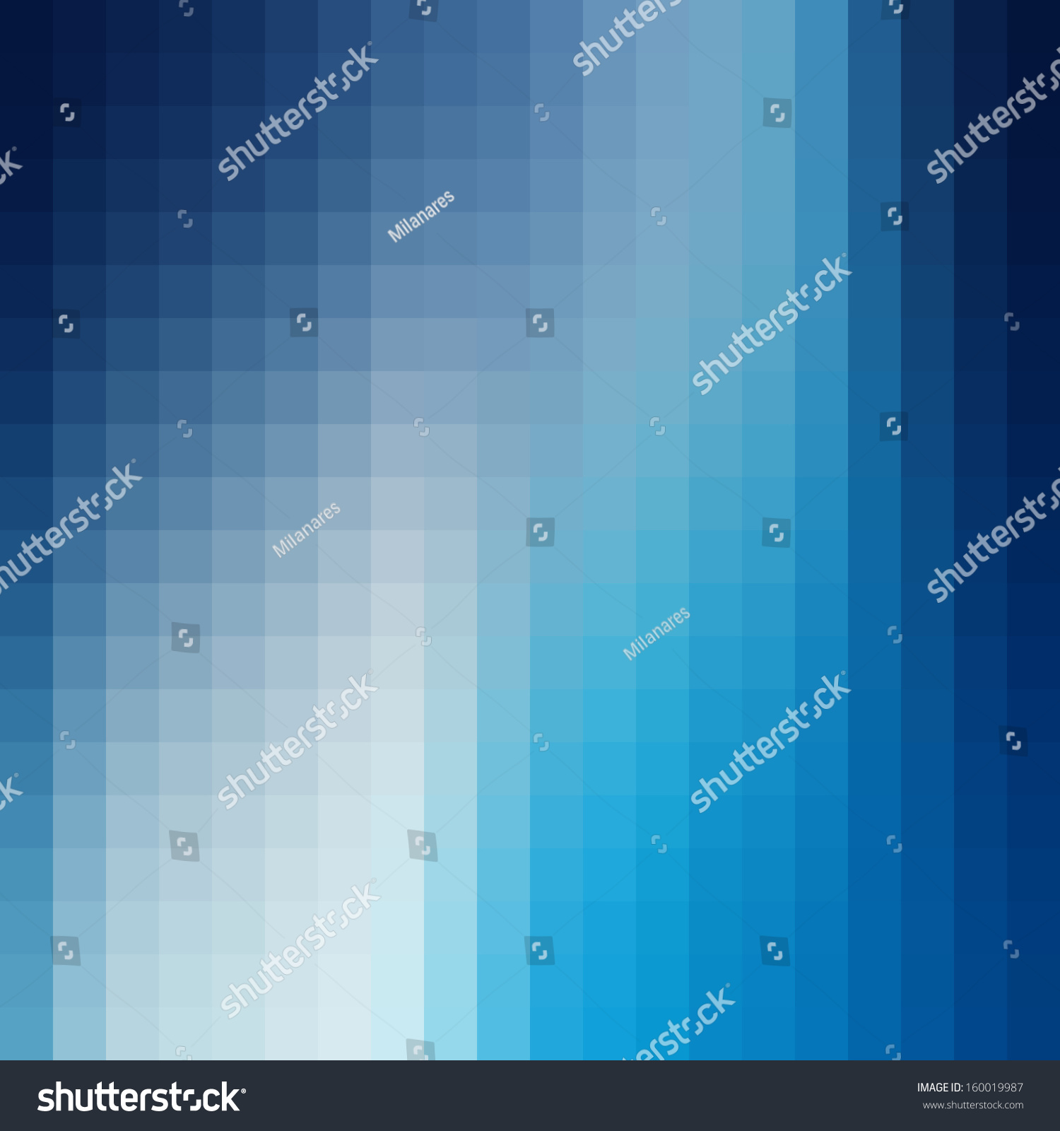 Blue Gradient Pixel Background Stock Illustration 160019987 - Shutterstock