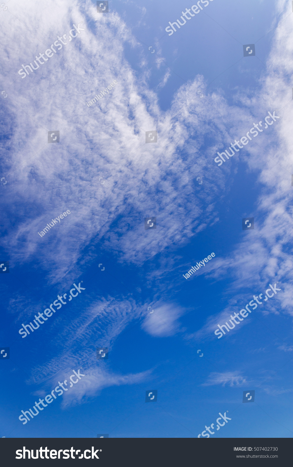 Blue Sky Cloud Background Pattern Stock Photo 507402730 | Shutterstock