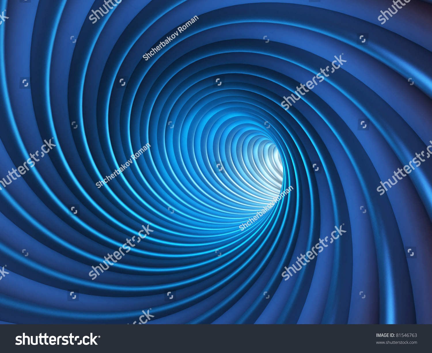 Blue Vortex Stock Illustration 81546763 - Shutterstock