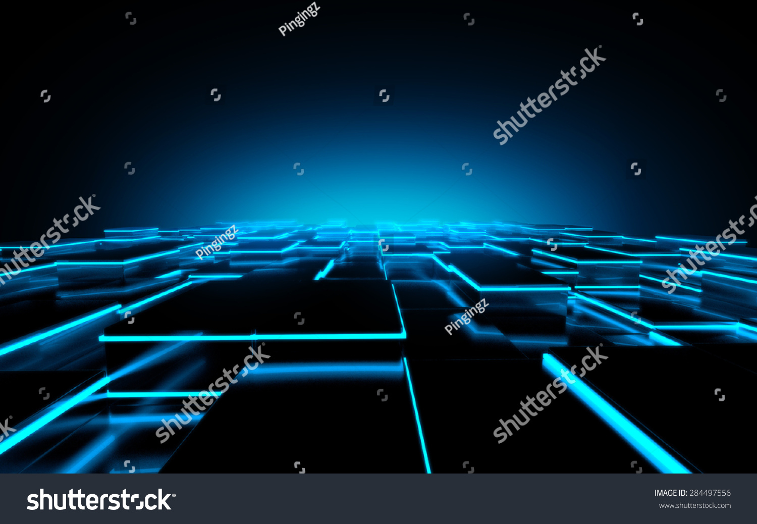 Box Lights 3d Dynamic Background Stock Illustration 284497556 ...