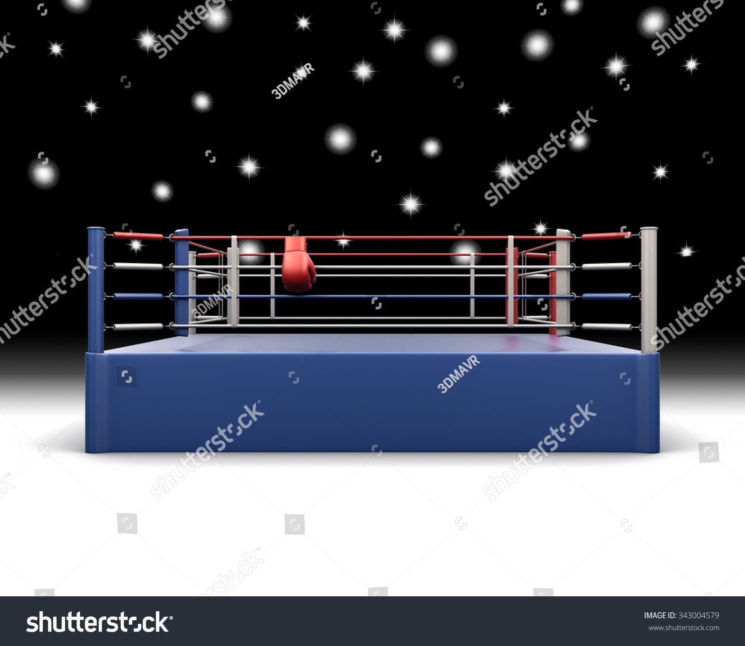 Boxing Ring 3d Render Image 스톡 일러스트 343004579 | Shutterstock