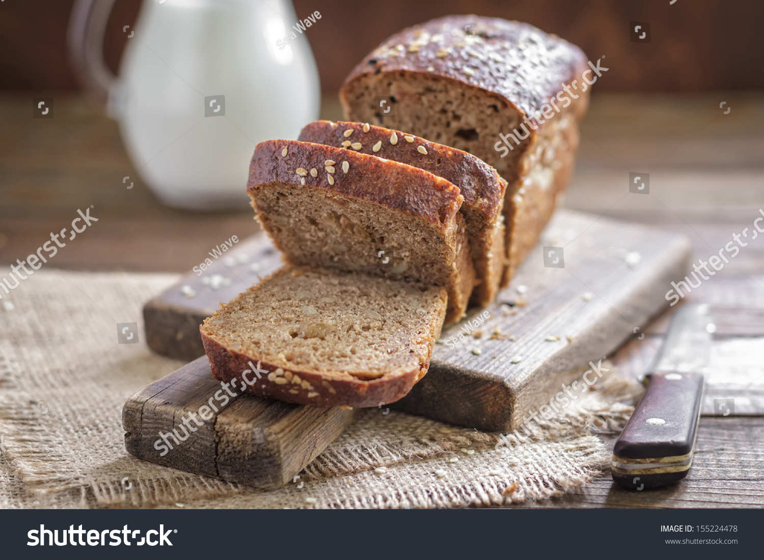 Bread Stock Photo 155224478 | Shutterstock