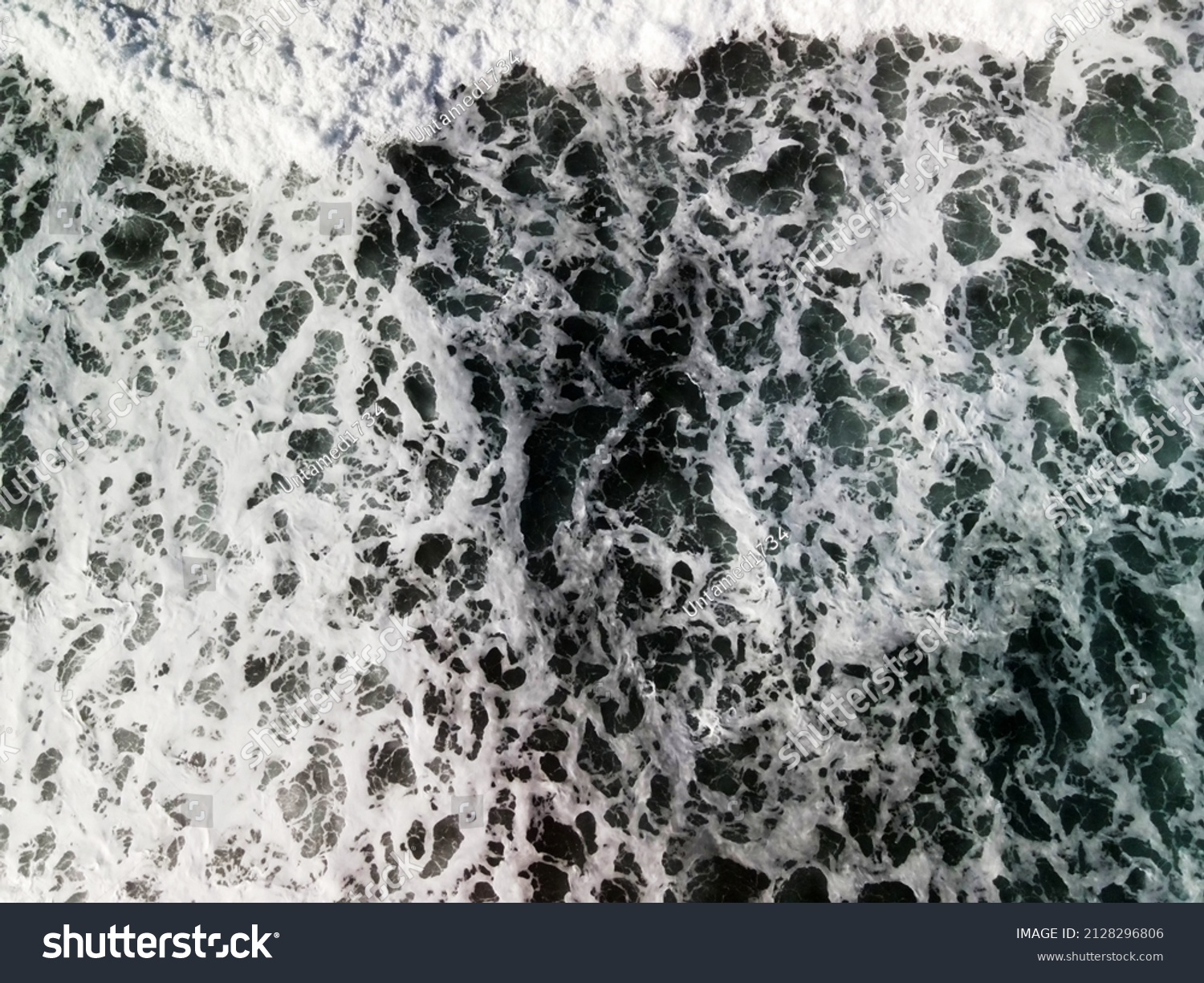 Breaking Waves Various Patterns Stock Photo 2128296806 | Shutterstock