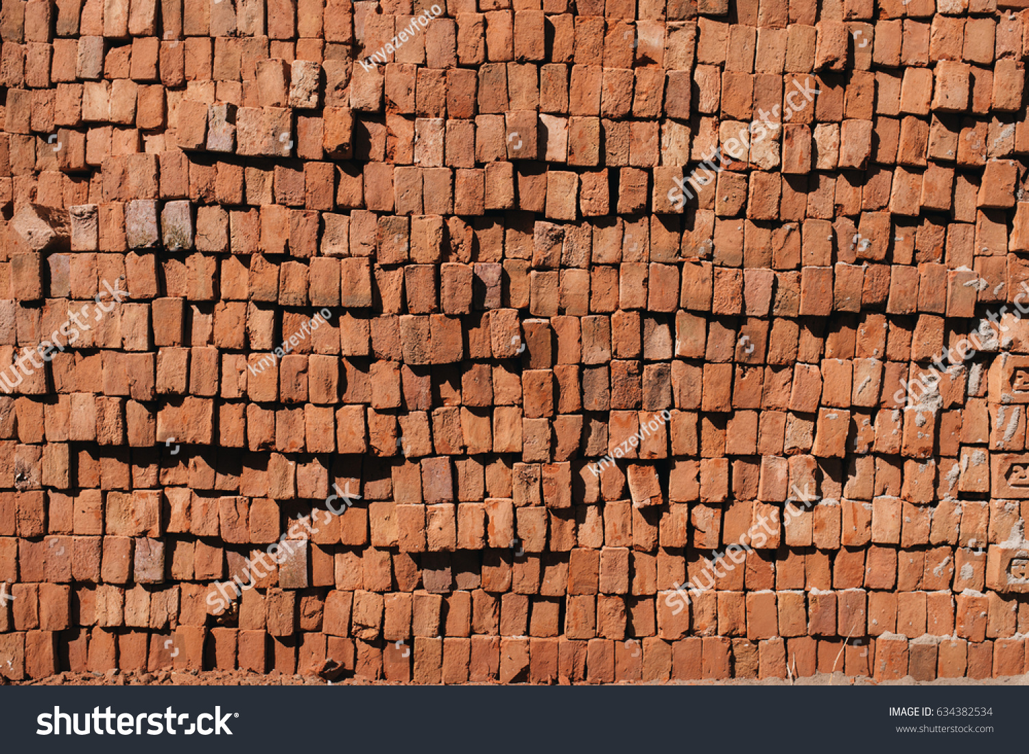 Brick Stack Stock Photo 634382534 | Shutterstock