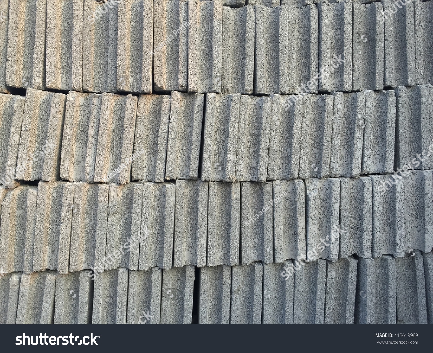 Bricks Block Background Stock Photo 418619989 | Shutterstock