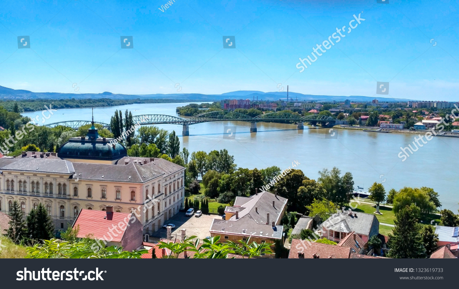 Bridge Between Two Countries Stock Photo 1323619733 | Shutterstock
