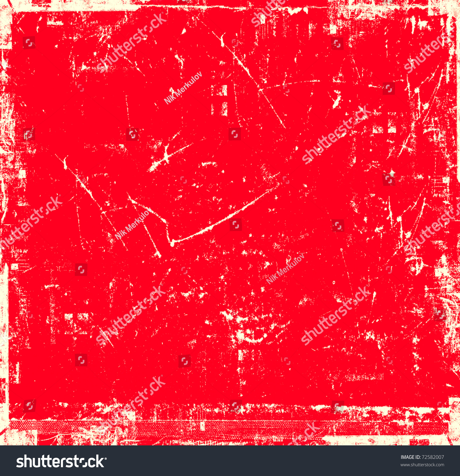 Bright Red Scratch Background Stock Illustration 72582007 - Shutterstock
