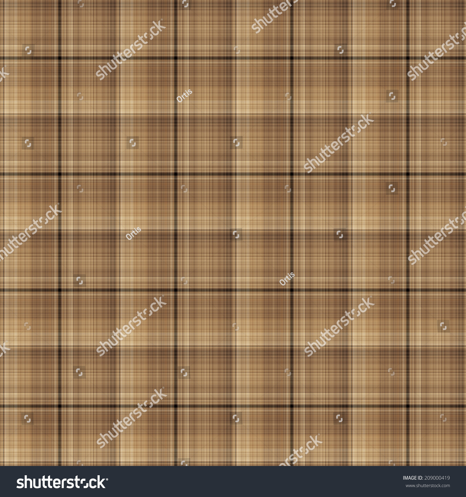 Brown Checkered Pattern Background Stock Illustration 209000419 ...