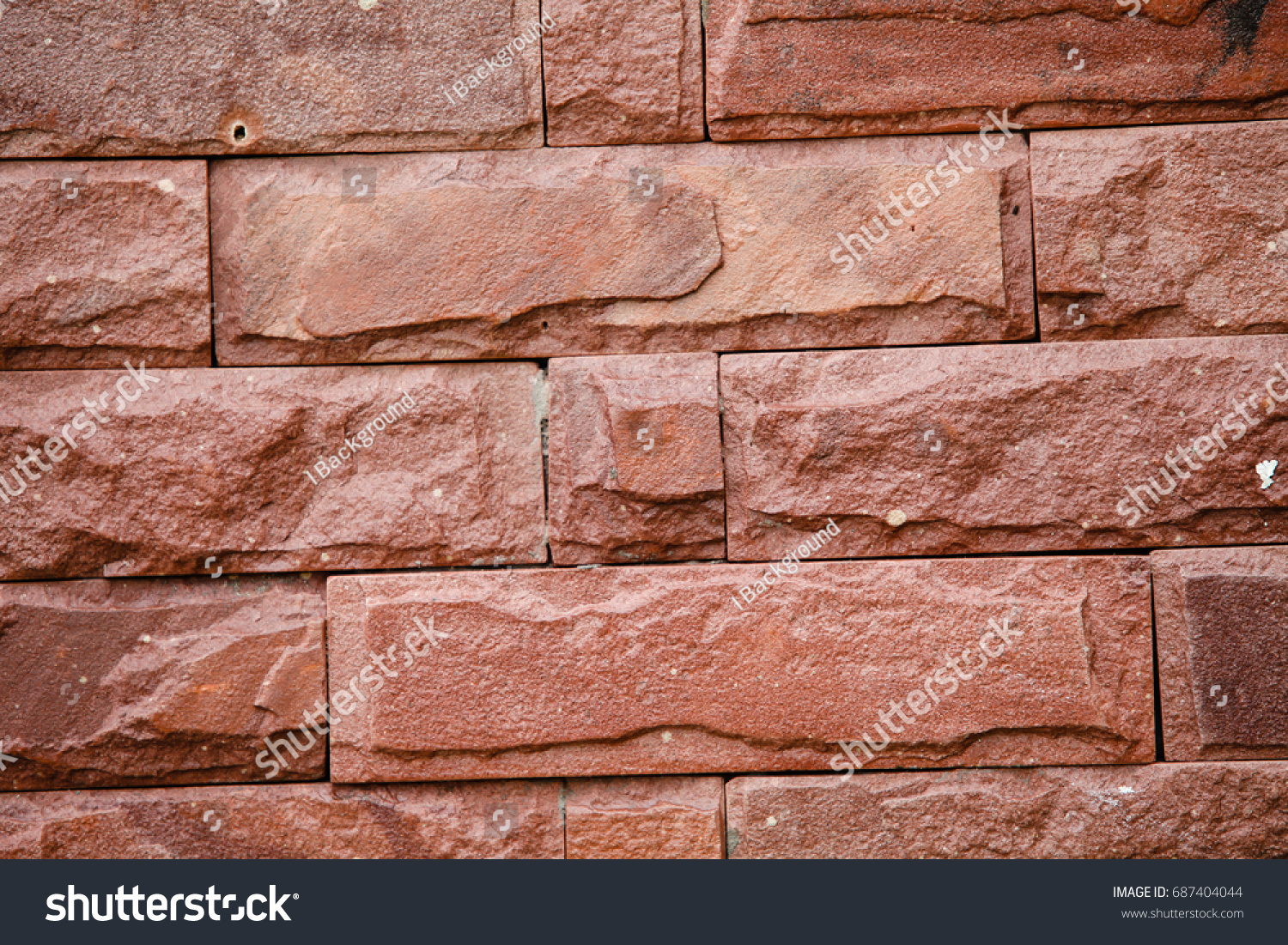 Brown Limestone Wall Texture Background Stock Photo 687404044 | Shutterstock