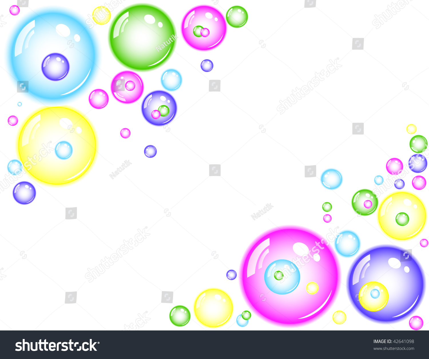 Bubble Frame Stock Photo 42641098 - Shutterstock