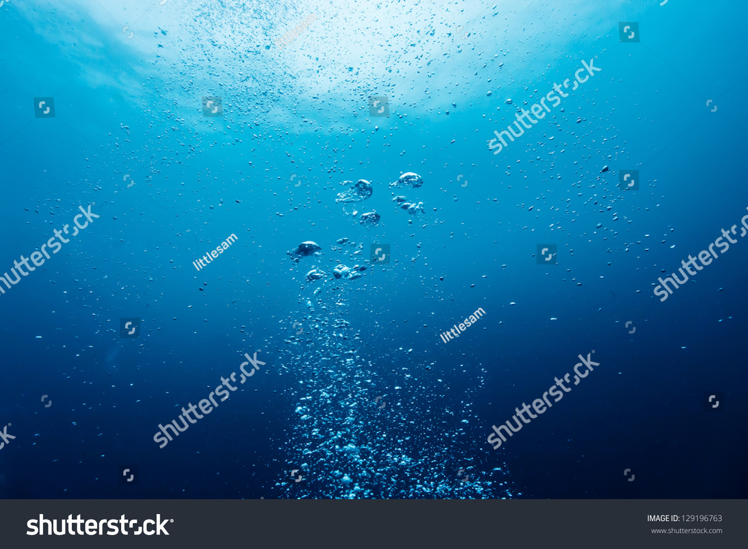 Bubble Underwater Stock Photo 129196763 | Shutterstock