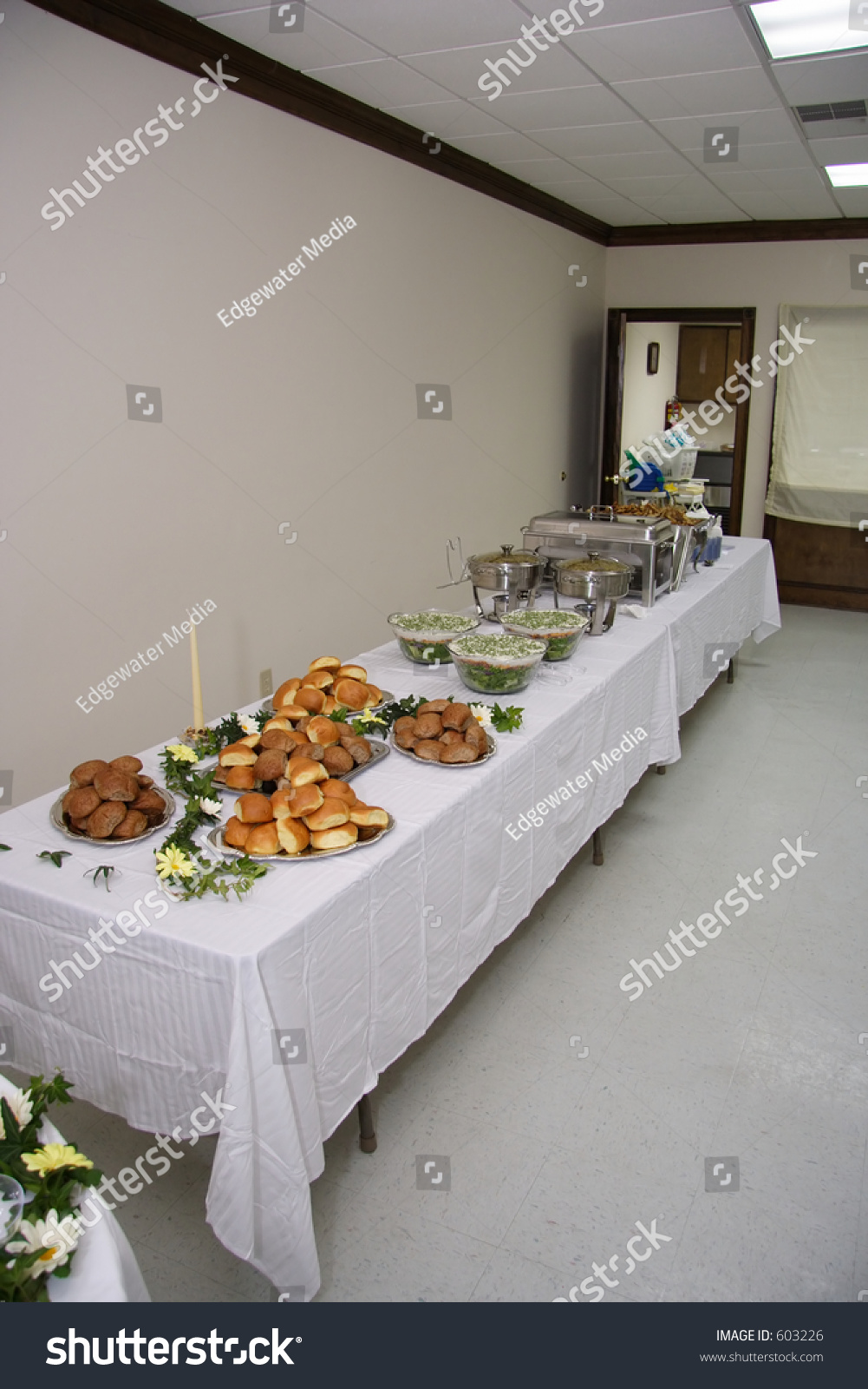 Buffet Table Stock Photo (Edit Now) 603226