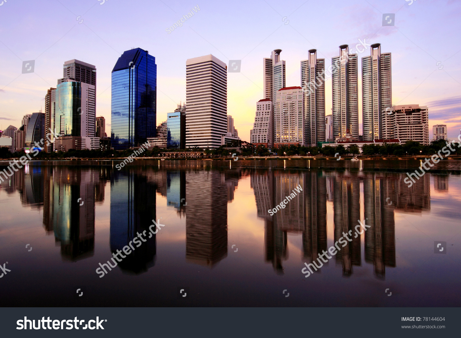 Building Reflection Stock Photo (Edit Now) 78144604