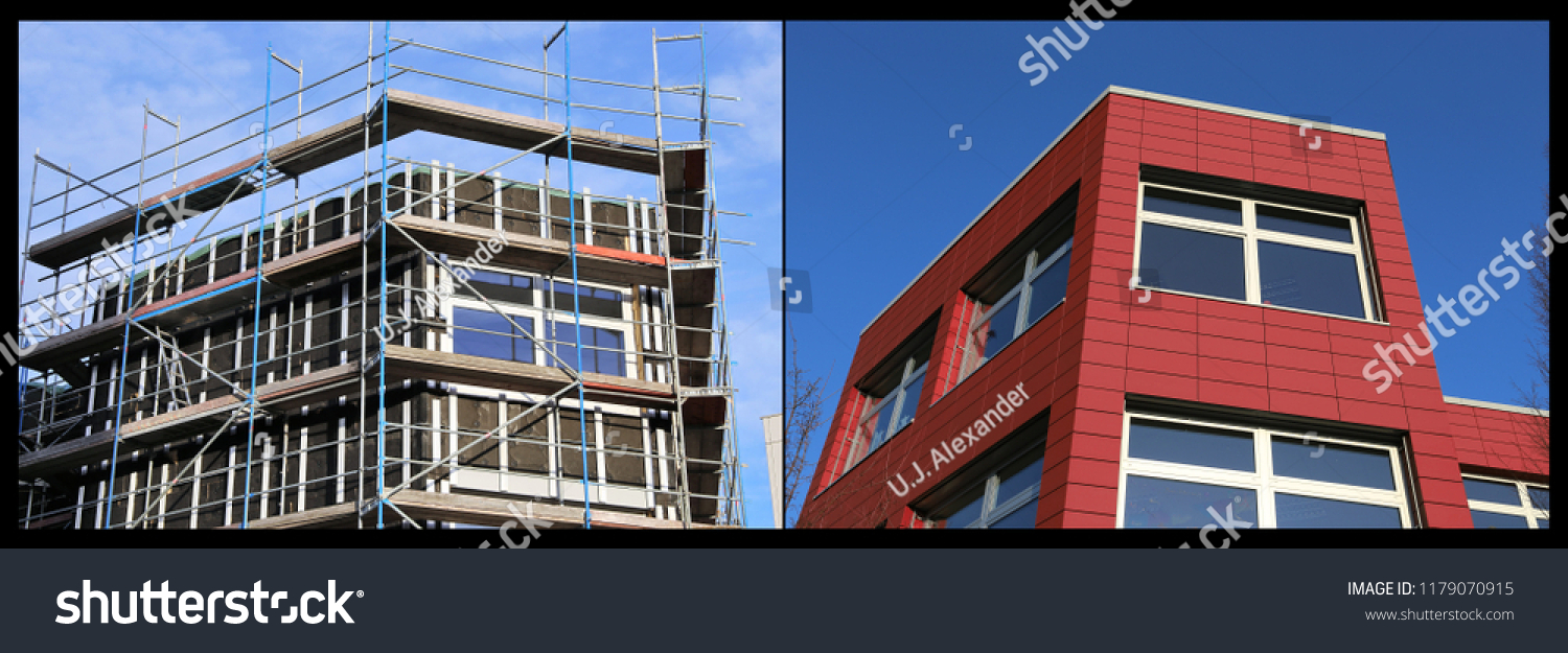 Building Facade Cladding Stock Photo 1179070915 | Shutterstock