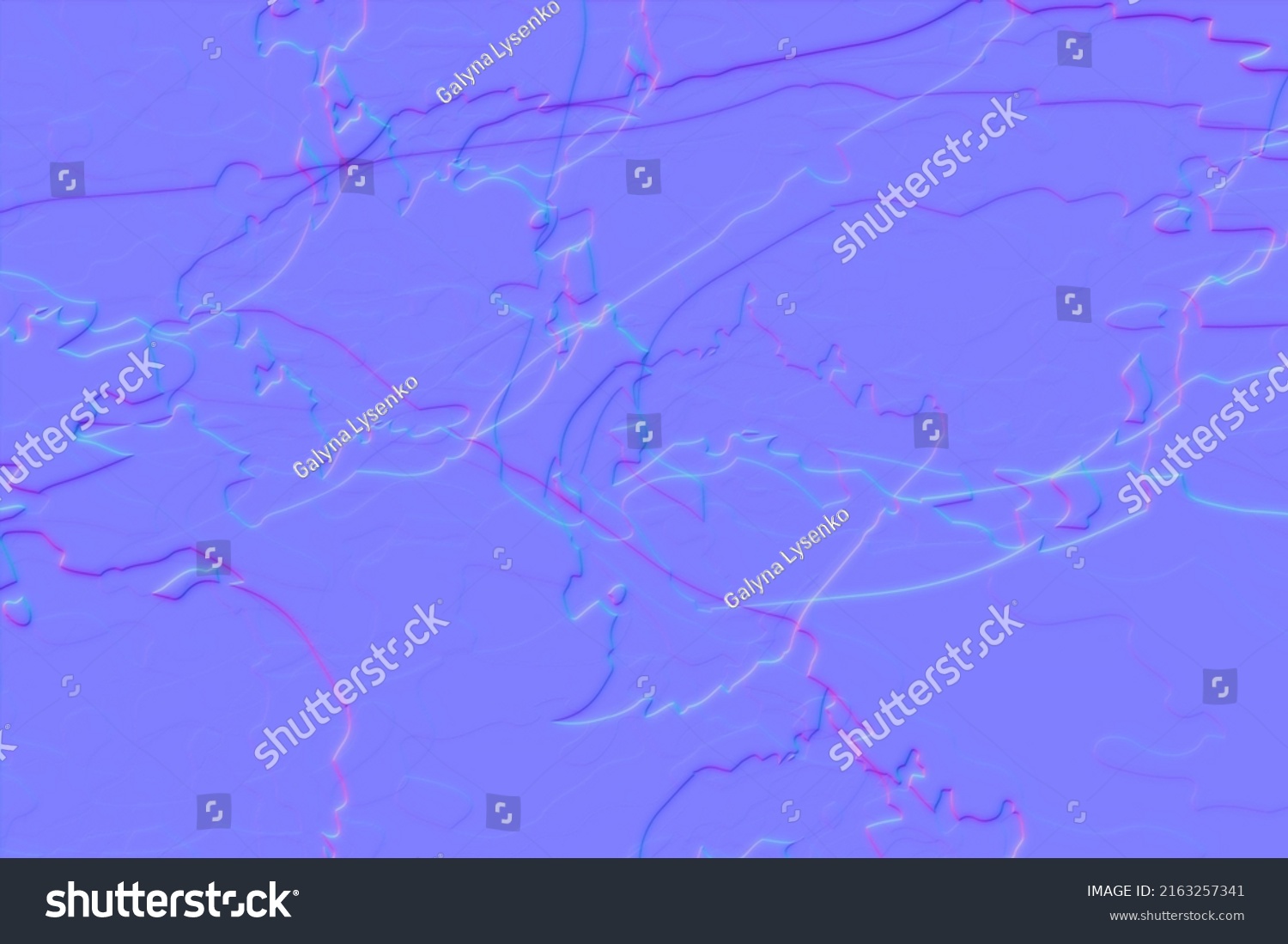 Bump Map Texture 3d Material Rendering Stock Illustration 2163257341 ...
