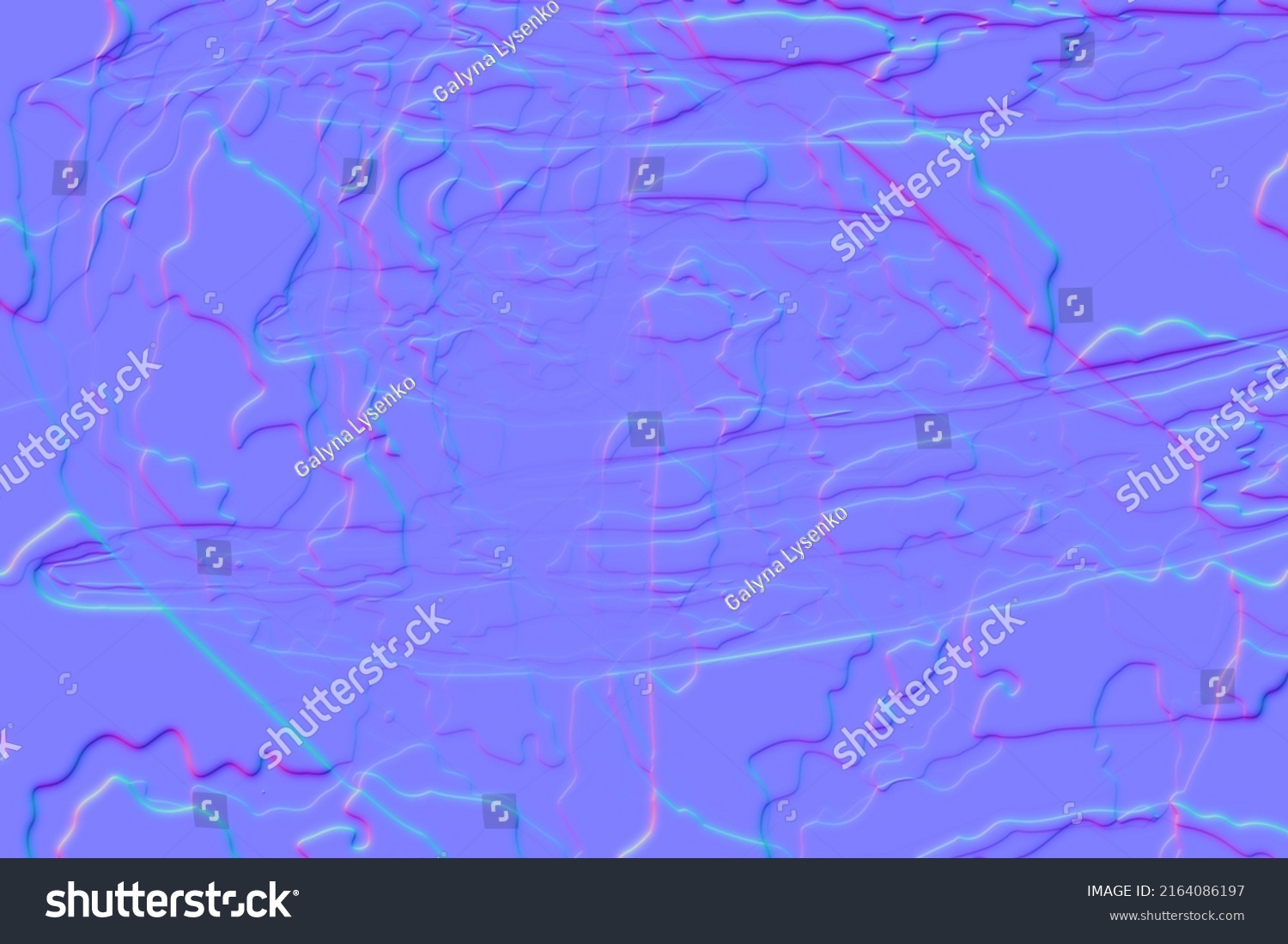 Bump Map Texture 3d Material Rendering Stock Illustration 2164086197 ...