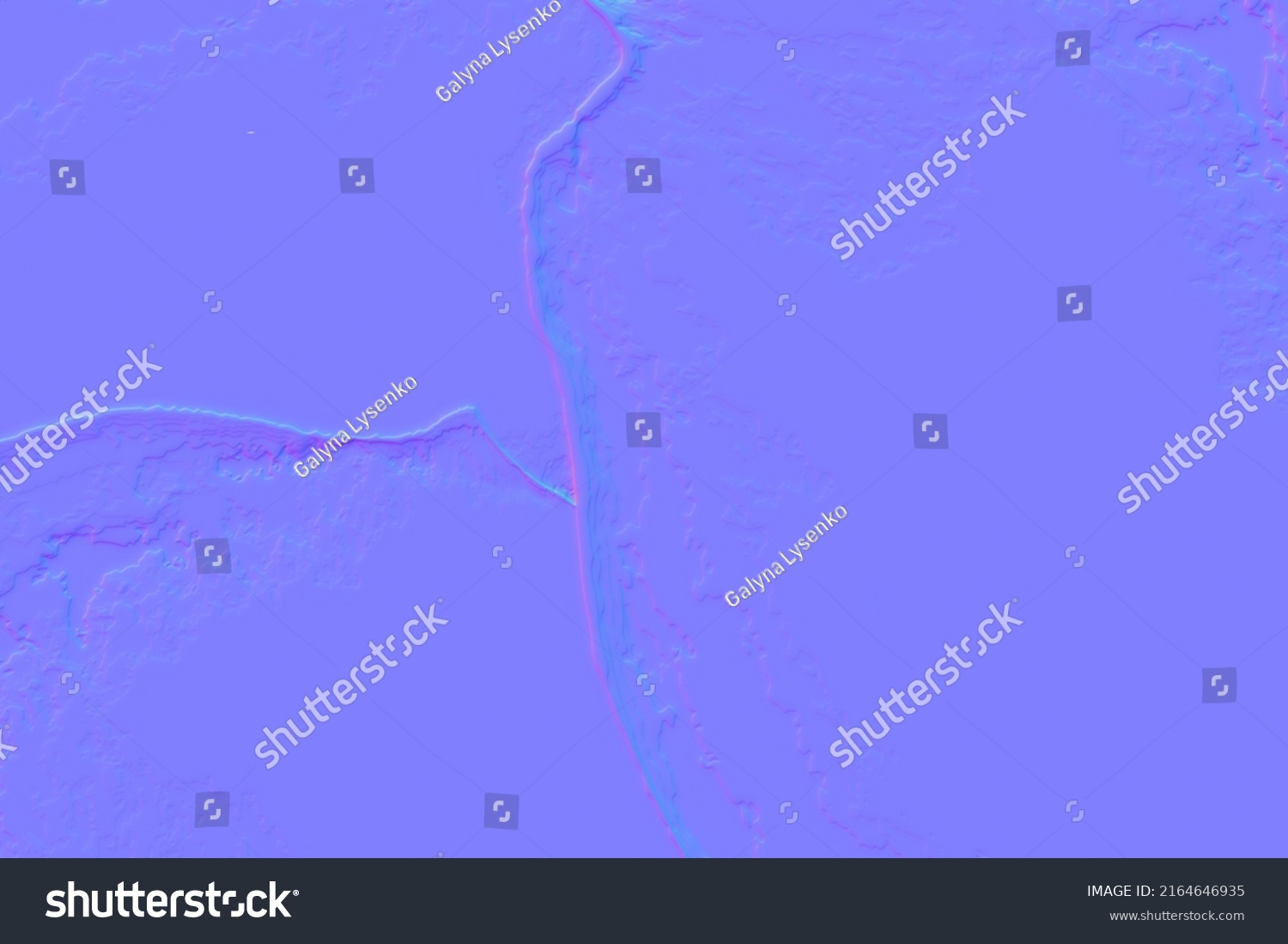 Bump Map Texture 3d Material Rendering Stock Illustration 2164646935 ...