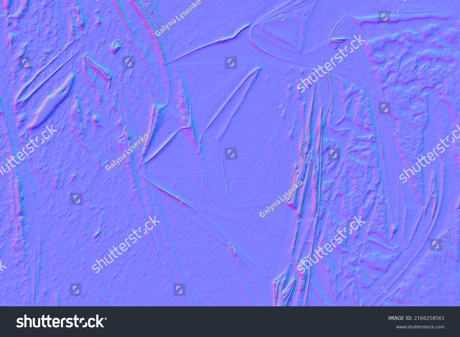 Bump Map Texture 3d Material Rendering Stock Illustration 2166258561 ...