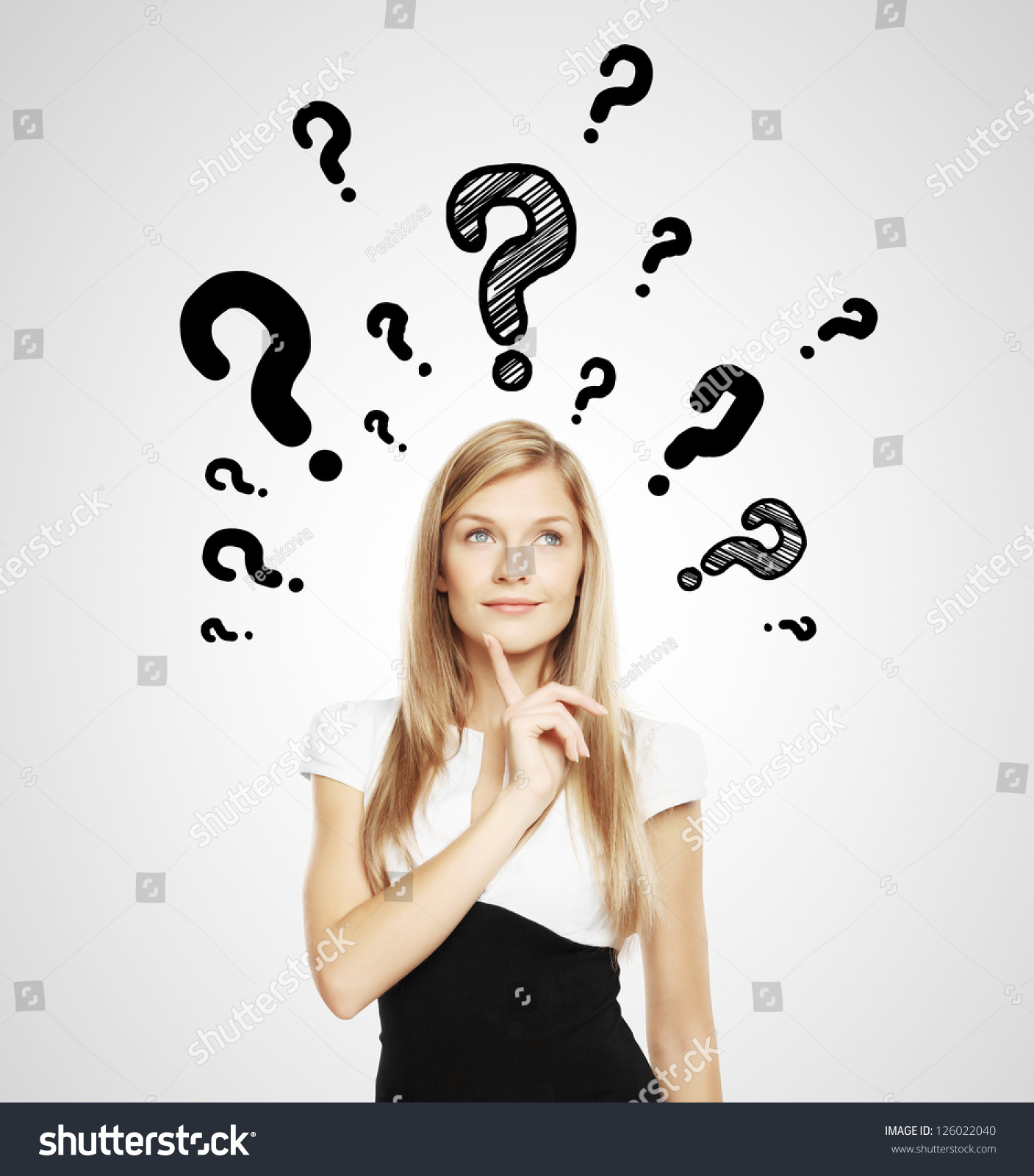 Question Mark Over Head