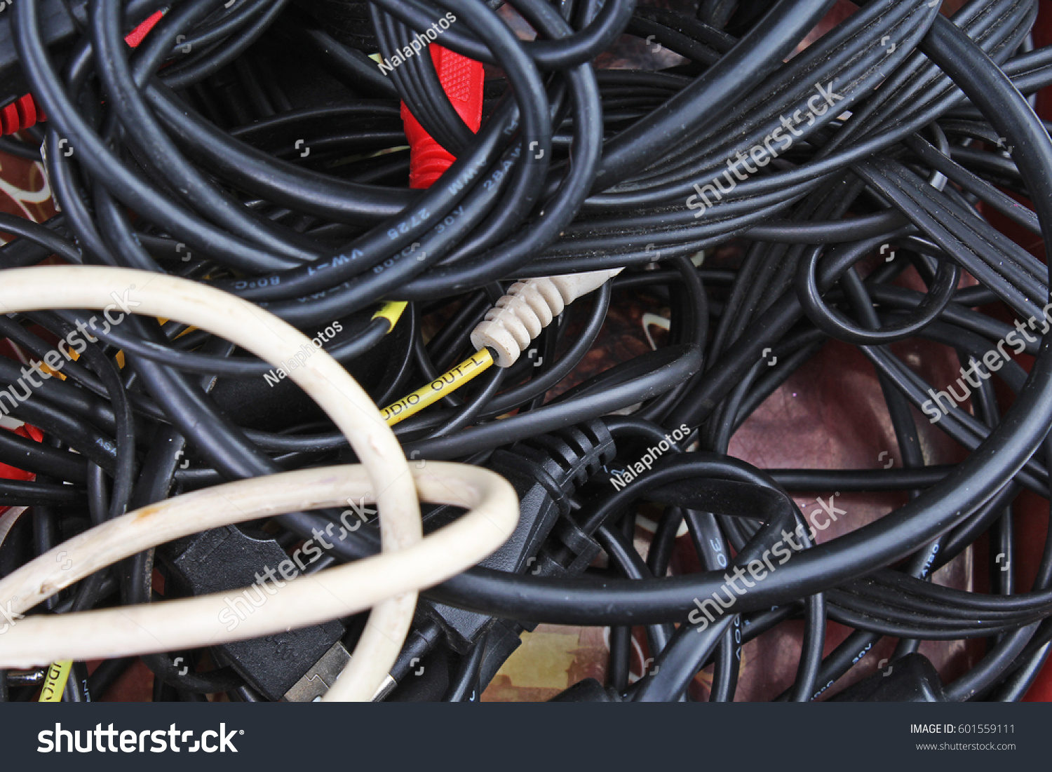 Cable Texture Cables Background Stock Photo 601559111 | Shutterstock