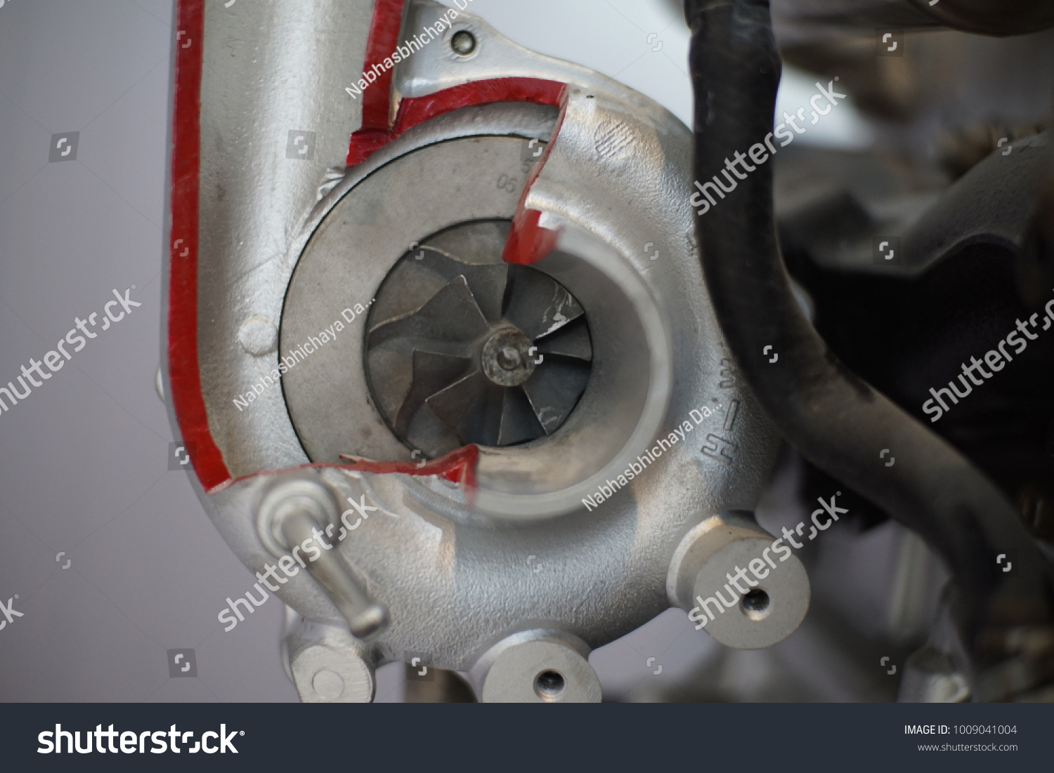 Car Engine Crossection Stock Photo (Edit Now) 1009041004